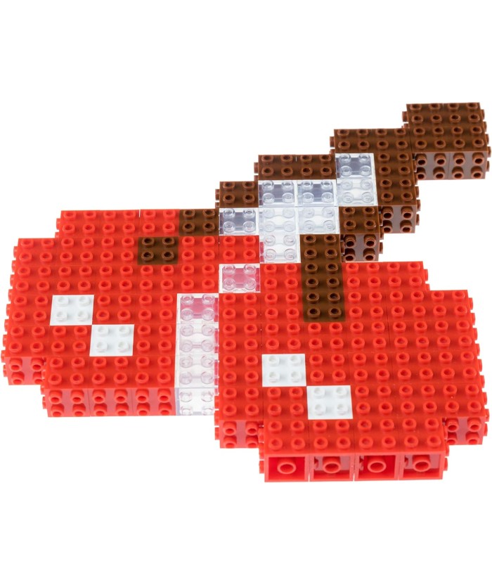 Bloques Tipo Lego Pacman Cherries Rojo Strickly Briks
