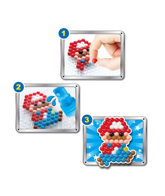 Aquabeads Super Mario Set De Personajes